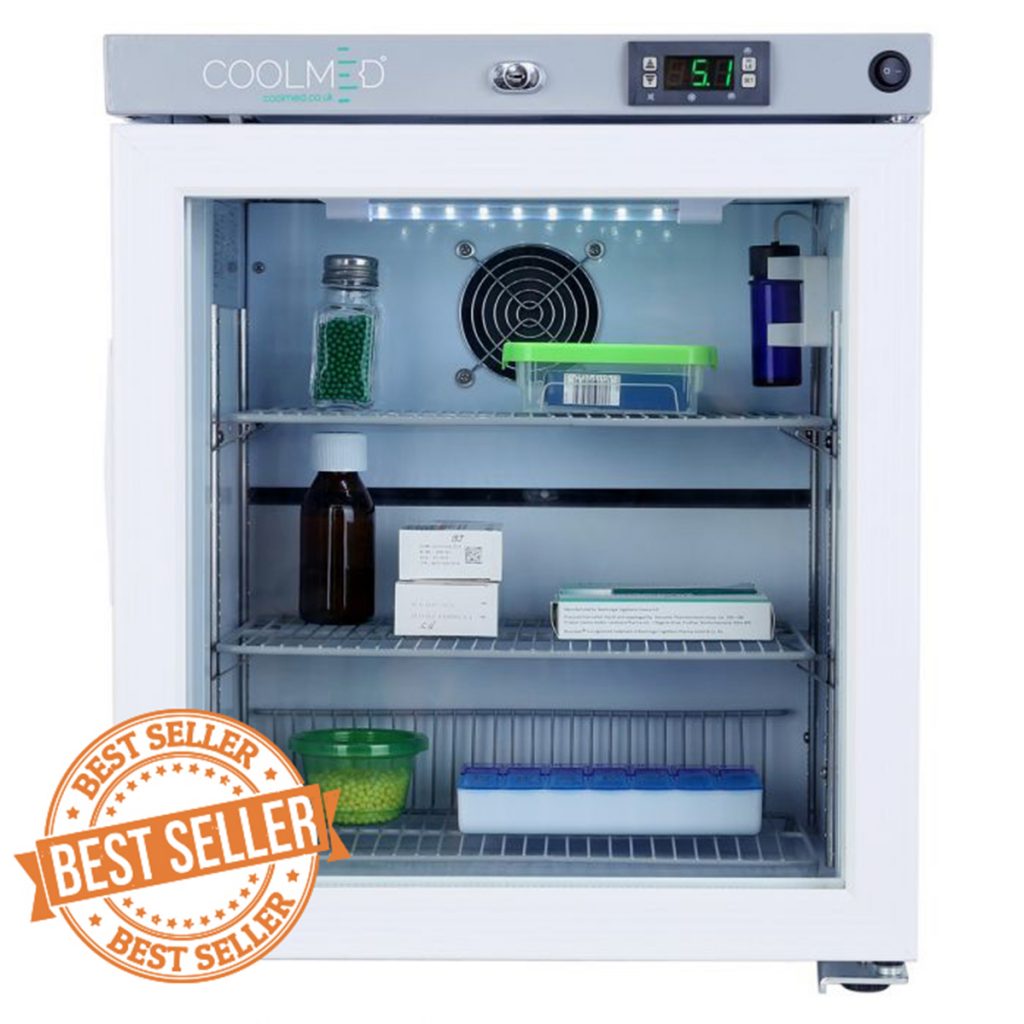 COOLMED COUNTER TOP GLASS DOOR PHARMACY/MEDICAL FRIDGE CMG29 – Medicare Uk